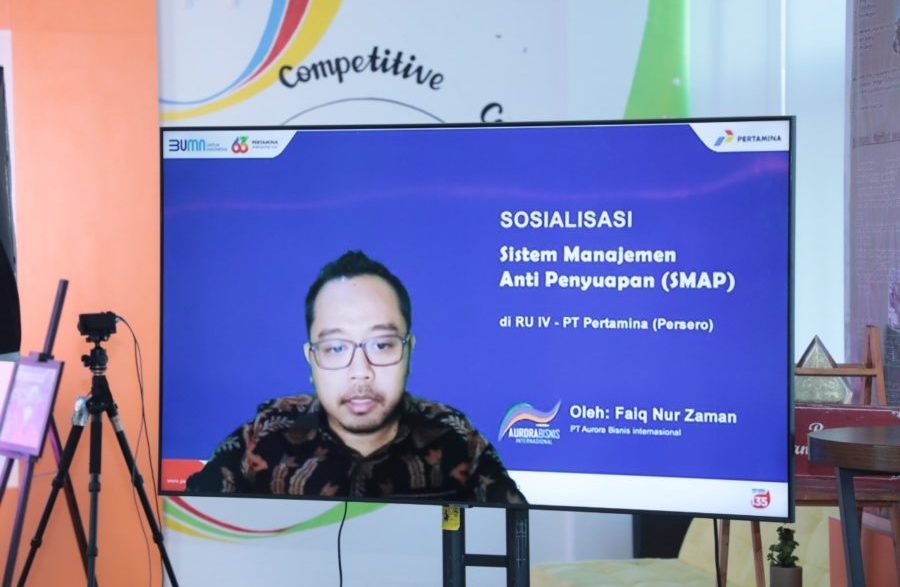 Pertamina RU IV Perkenalkan SMAP untuk Antisipasi Penyuapan di ...