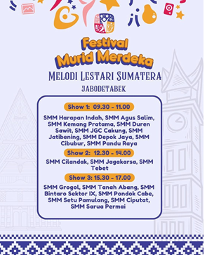 Keseruan Acara Puncak Festival Murid Merdeka, Bertajuk Melodi Lestari Digelar di Balai Sarbini ...