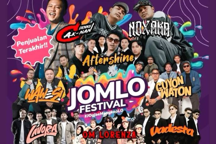 Jomlo Festival Jogja 2025 Siap Digelar, Ini Line Up dan Cara Beli ...