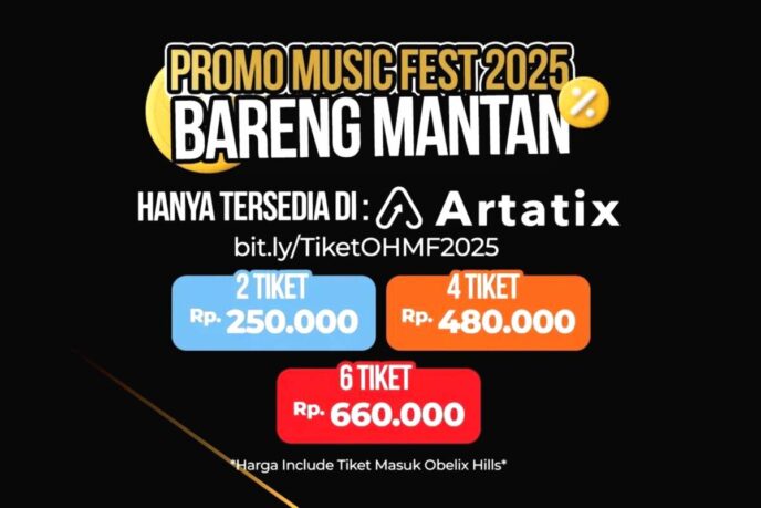 Obelix Hills Music Fest 2025 Yogyakarta Hadir, Catat Tanggal dan Harga ...