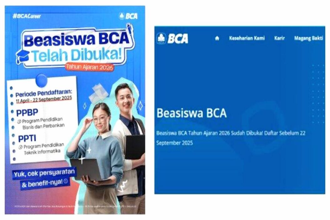 Beasiswa PPTI BCA Batch 2 2026: Jadwal Seleksi, Benefit, dan Alur Pendaftaran – BANYUMASEKSPRES.ID