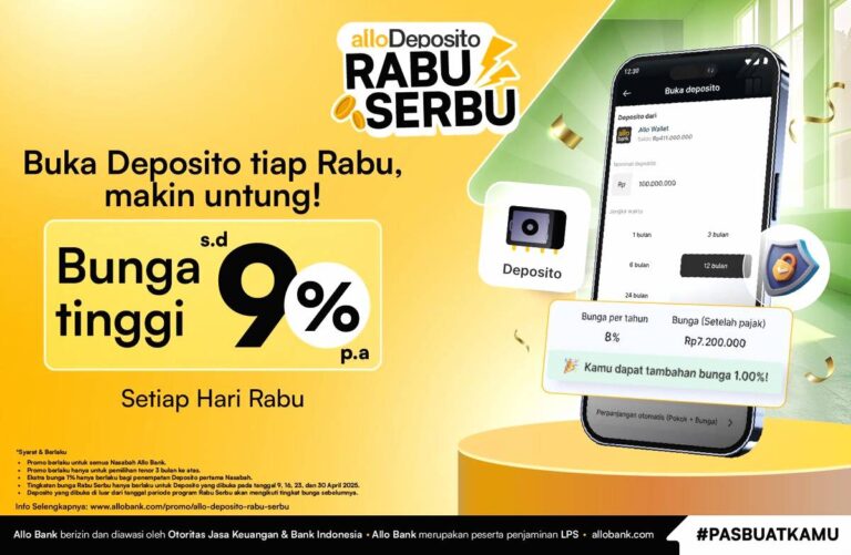 Bunga Tabungan Allo Bank November 2025, Nasabah Bisa Dapat Hingga 9 ...